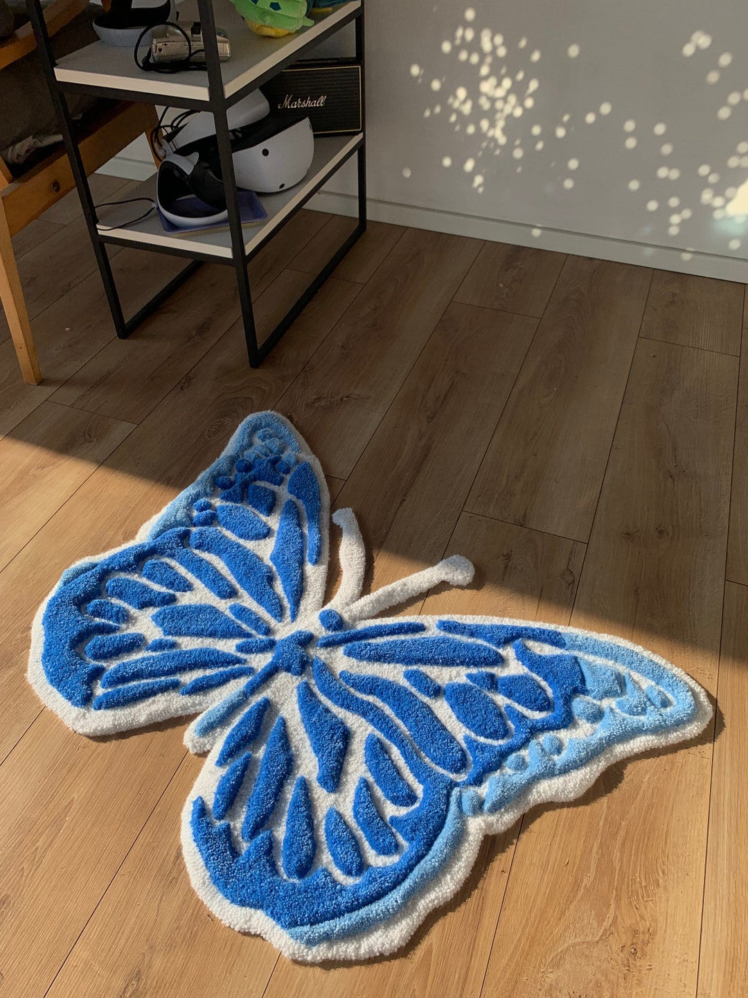 Rug 3d Butterfly Tufted - Etsy