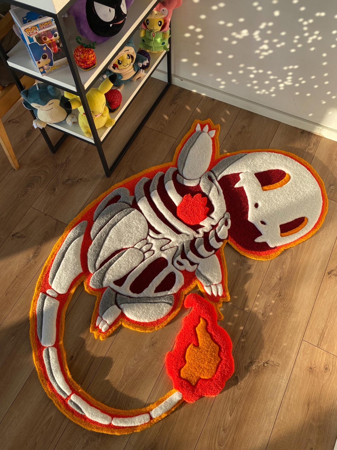Rug Skeleton Custom 3D Carpet - Etsy