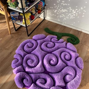 3d Devil Fruit Gomu Gomu Tufted Custom Rug - Etsy