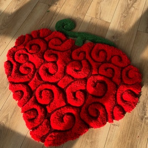 Devil Fruit Rug Custom Tufted 3d - Etsy