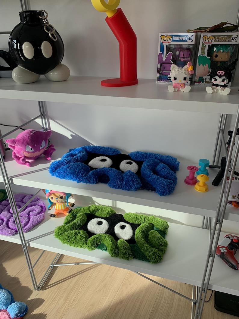 Rug Coasted Tufted Keyboard Custom 3d Fluffy - Etsy
