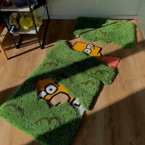Rug Homer 3d Tufted Custom Carpet - Etsy