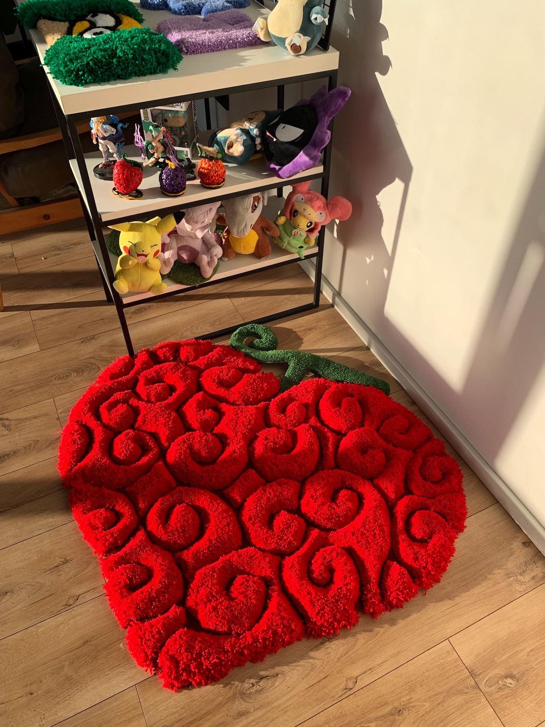 Devil Fruit Fluffy 3d Tufted Rug, Ope Ope Rug, Anime Gift, One Piece ...