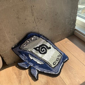 Anime tufted handmade custom rug | Etsy