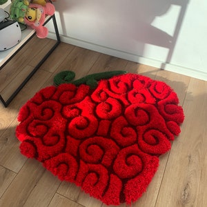 Devil Fruit Rug Custom Tufted 3d - Etsy
