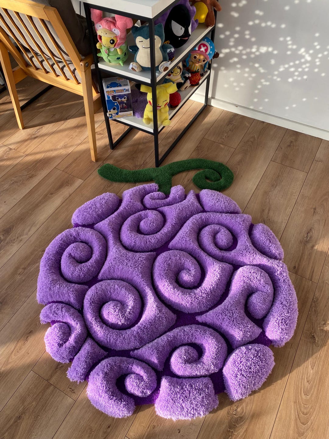 3d Devil Fruit Gomu Gomu Tufted Custom Rug - Etsy