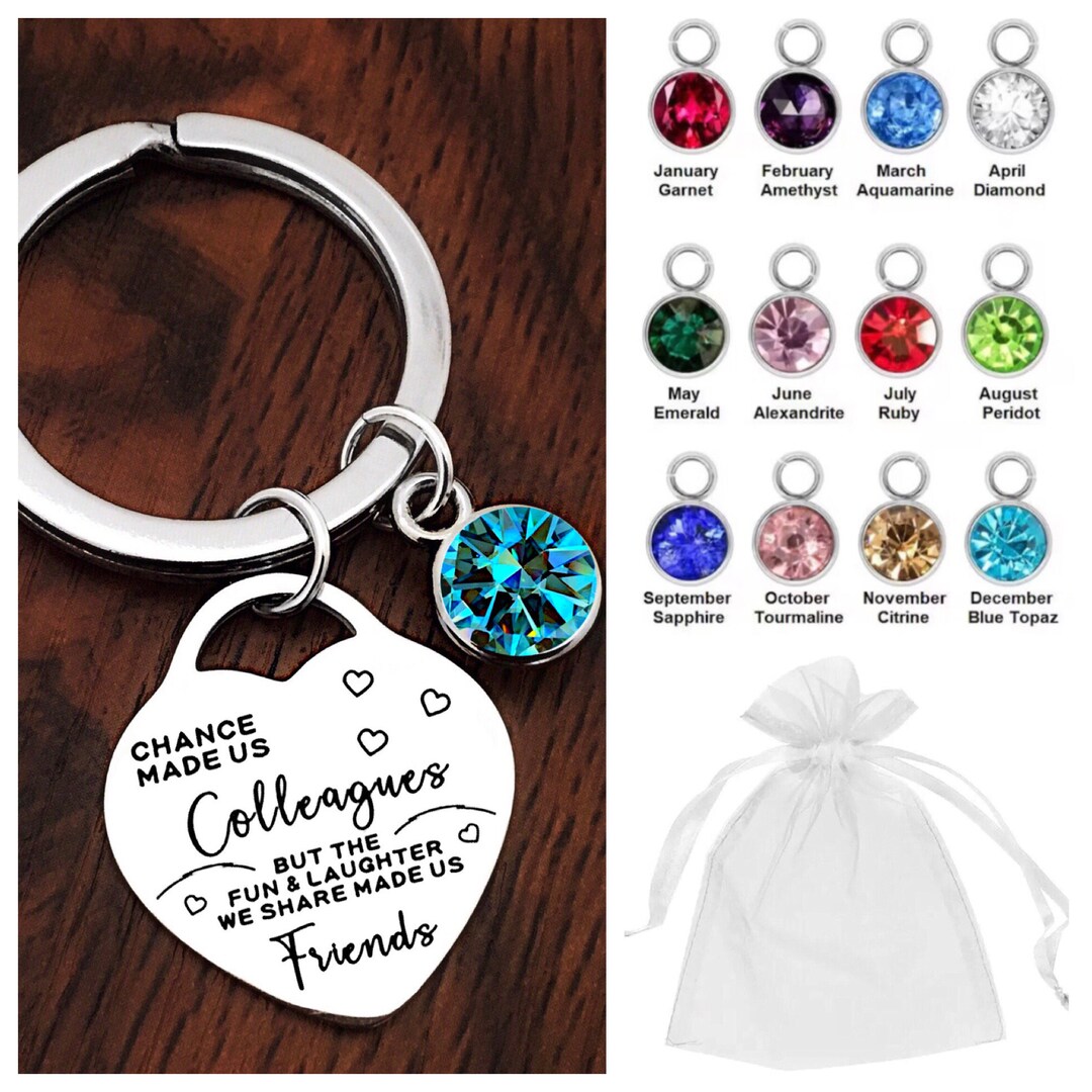 Work Colleague Gift, Co-workers 'chance Made Us Colleagues' Friendship ...