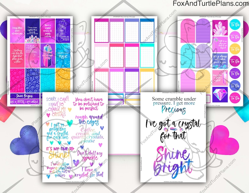Printable Happy Planner Stickers Classic Sticker Book - Etsy