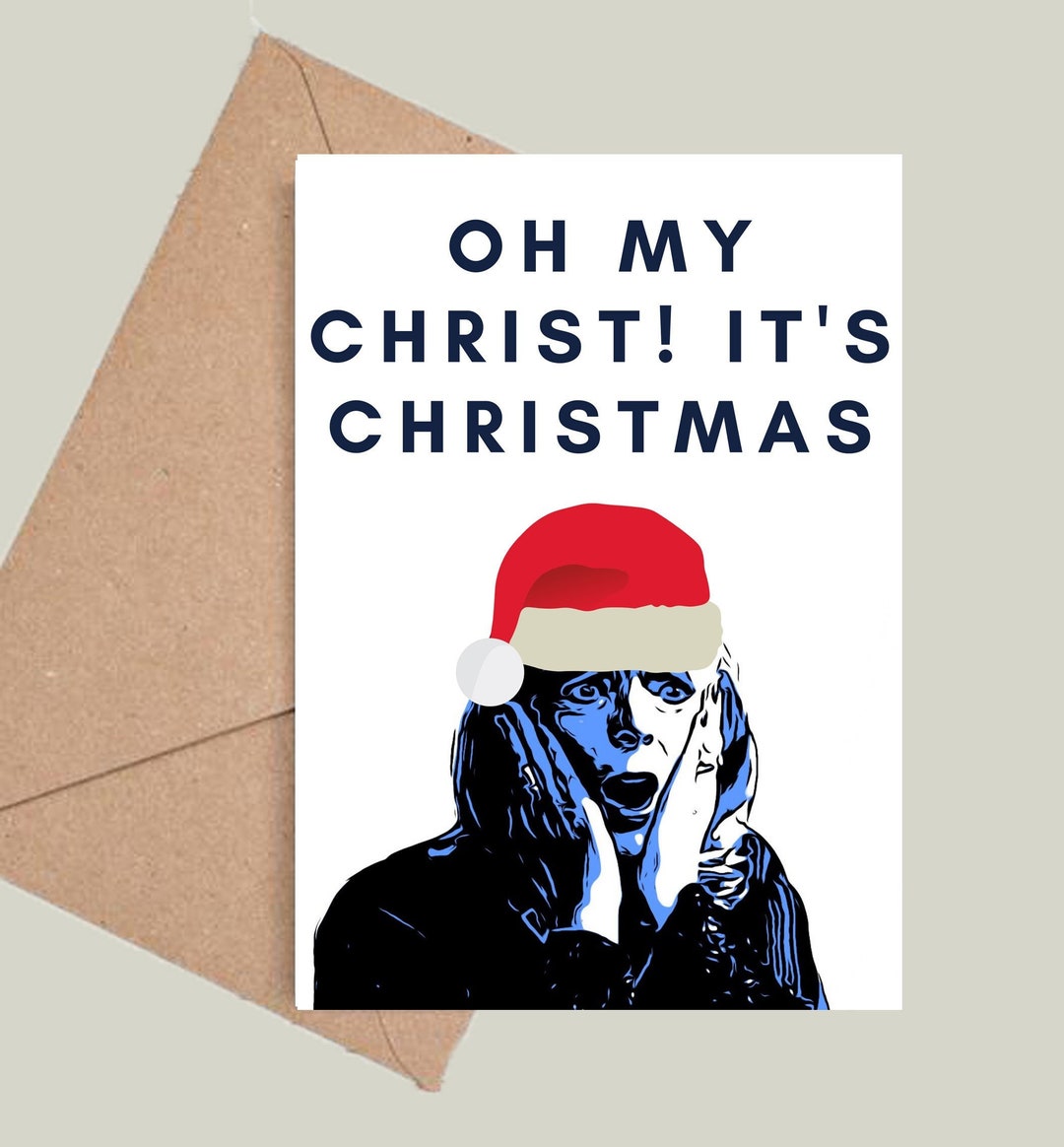 Gavin and Stacey Pam Shipman Oh My Christ Christmas Card! Xmas Card ...