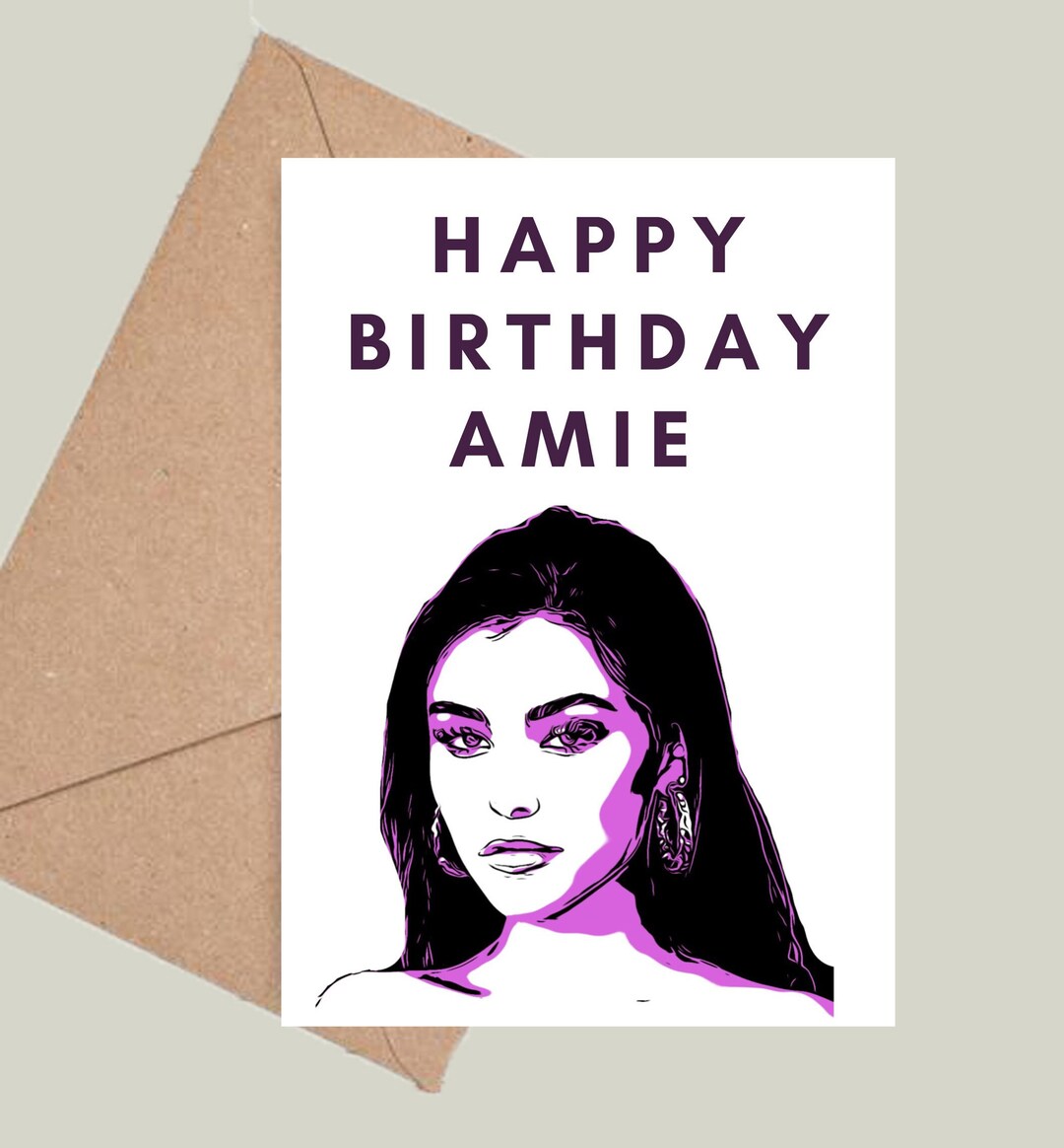 Personalised Madison Beer Birthday Card! Reckless, Tour Merch, Life ...