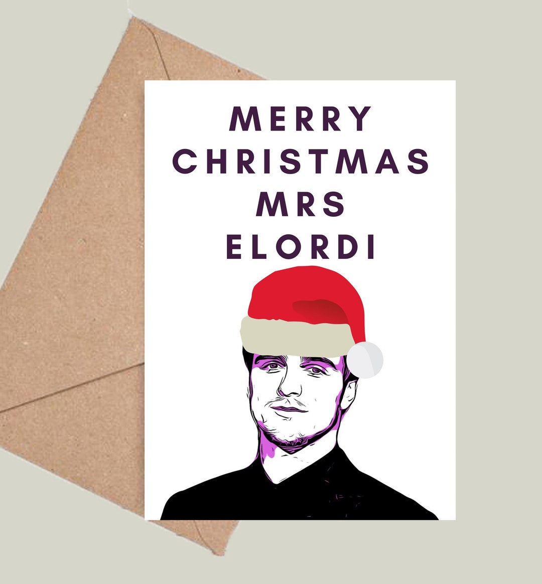Merry Christmas Mrs Elordi Jacob Elordi Xmas Card! Jacob Elordi Fans ...
