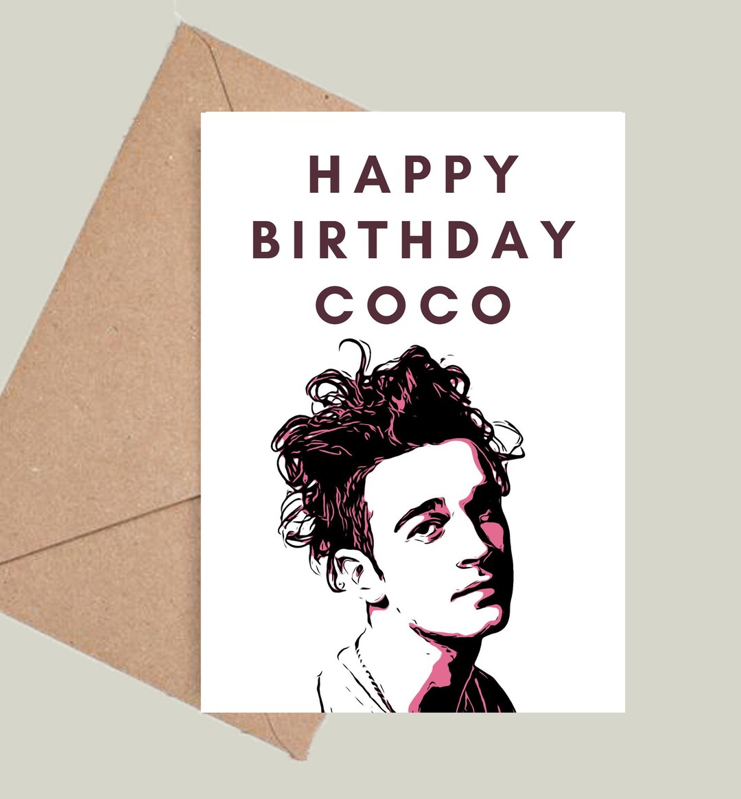 Personalised the 1975 Matty Healy Birthday Card! Adam Hann, George ...