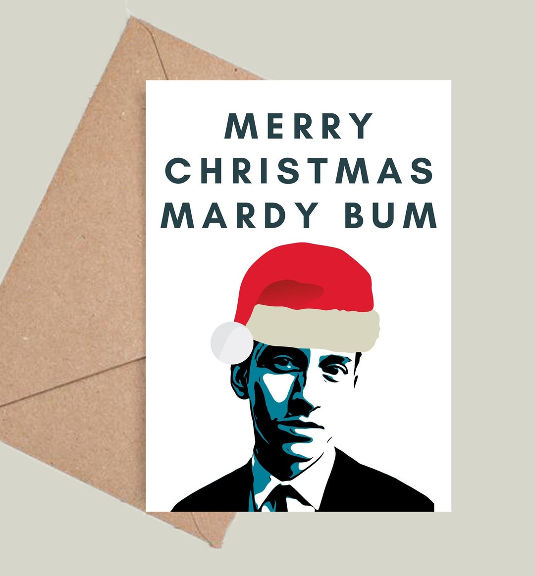 Arctic Monkeys Alex Turner Merry Christmas Mardy Bum Card! Multiples Colours Available - Etsy UK