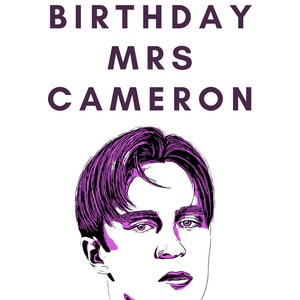 Happy Birthday Mrs Cameron Birthday Card! Rafe Cameron, Outer Banks ...