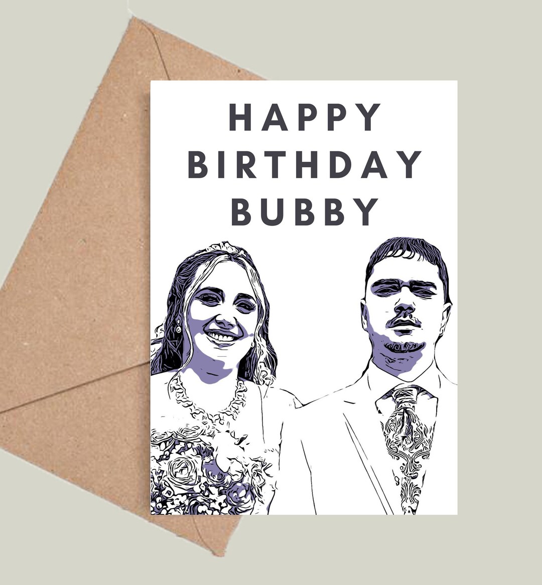 People Just Do Nothing Happy Birthday Bubby Card! Lady Miche, MC ...