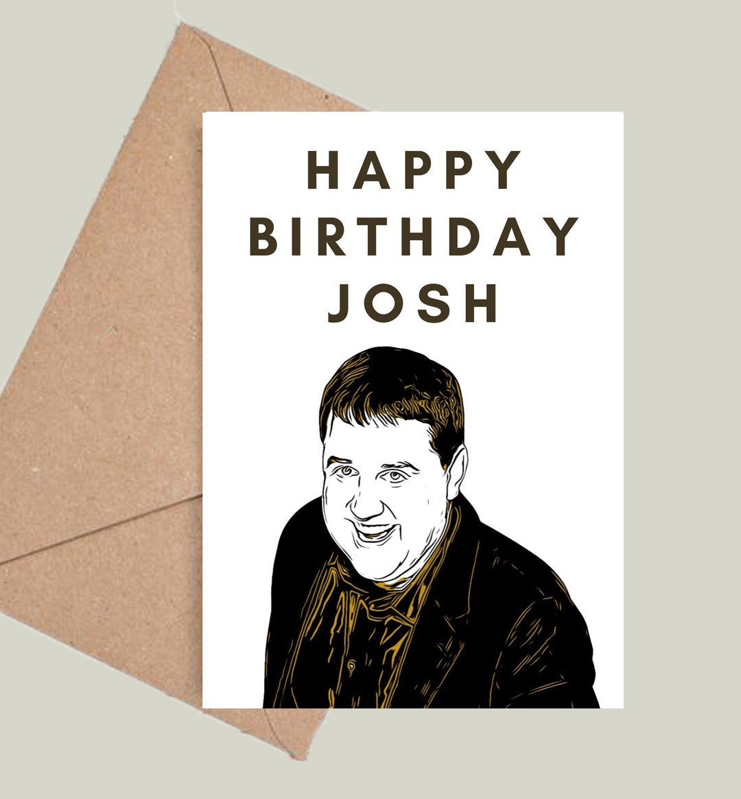 Personalised Peter Kay Birthday Card! Tour 2022 2023 2024! Better Late ...