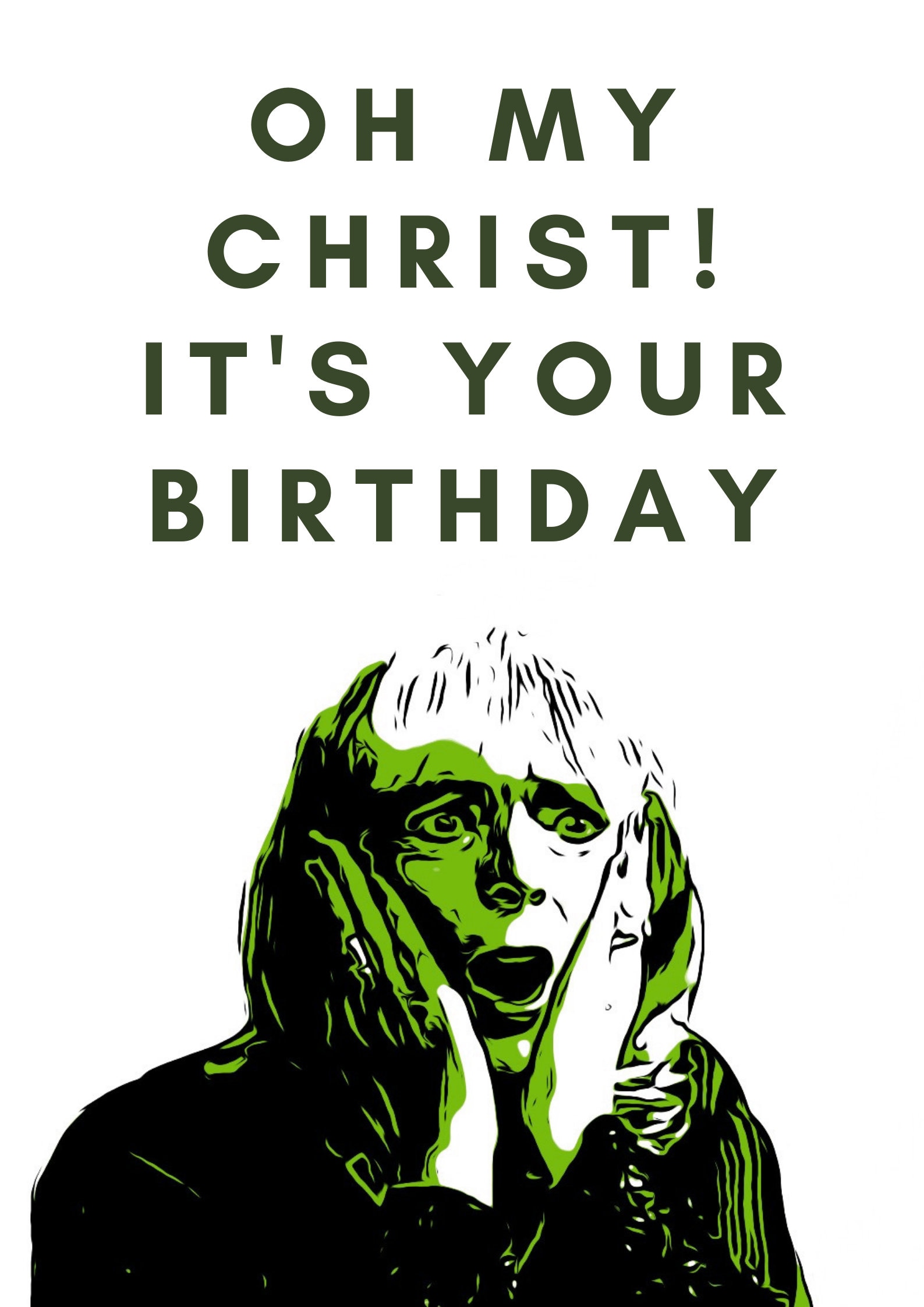 Gavin and Stacey Pam Shipman Oh My Christ Birthday Card! Multiple ...