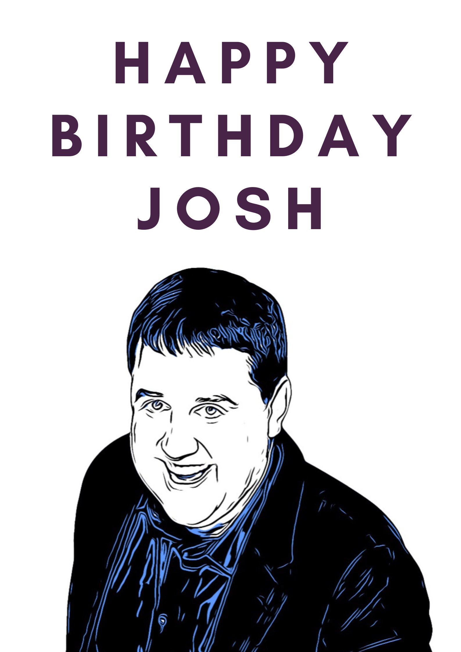 Personalised Peter Kay Birthday Card! Tour 2022 2023 2024! Better Late ...