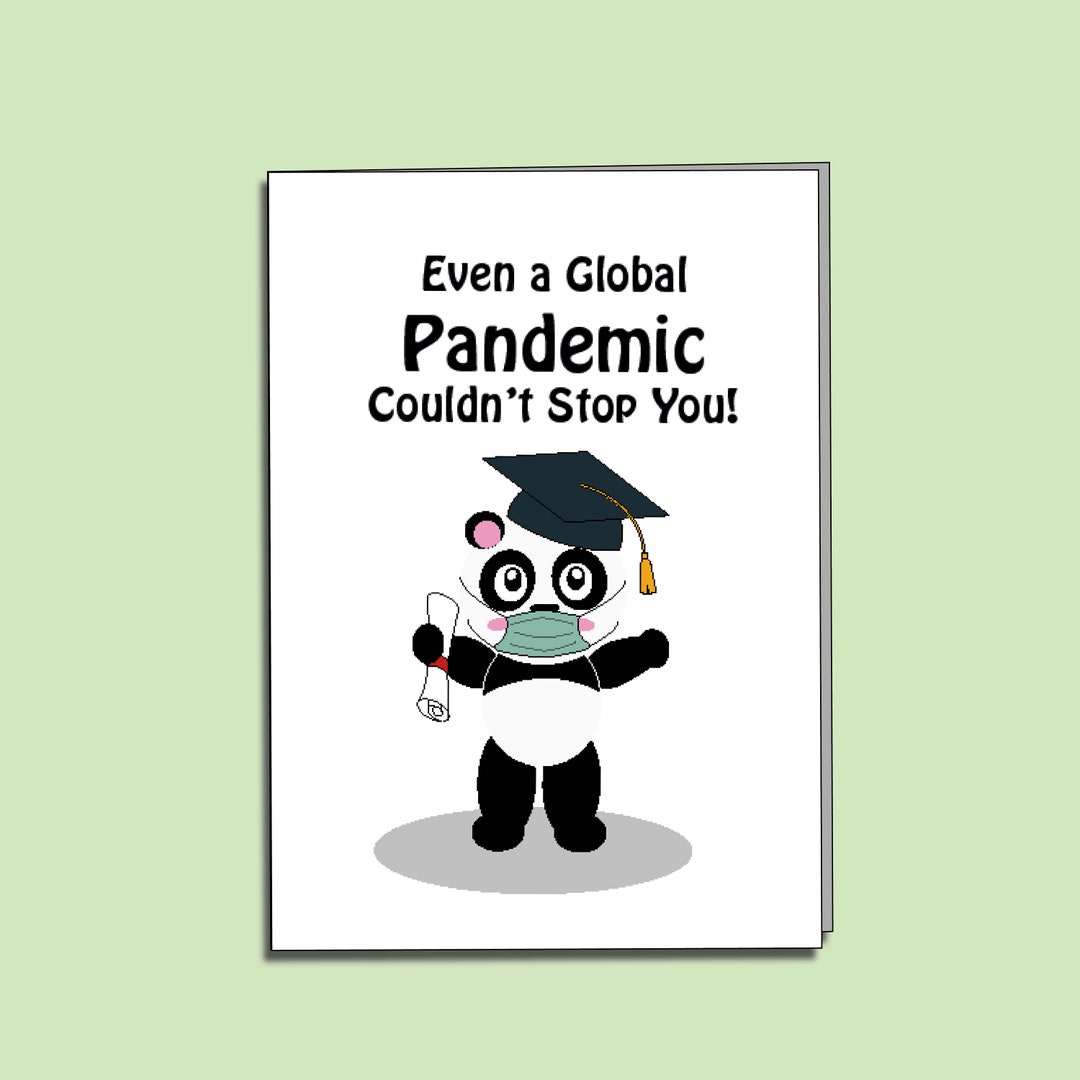 Printable Pandemic Graduation Card | Graduation Cards | Pandemic ...