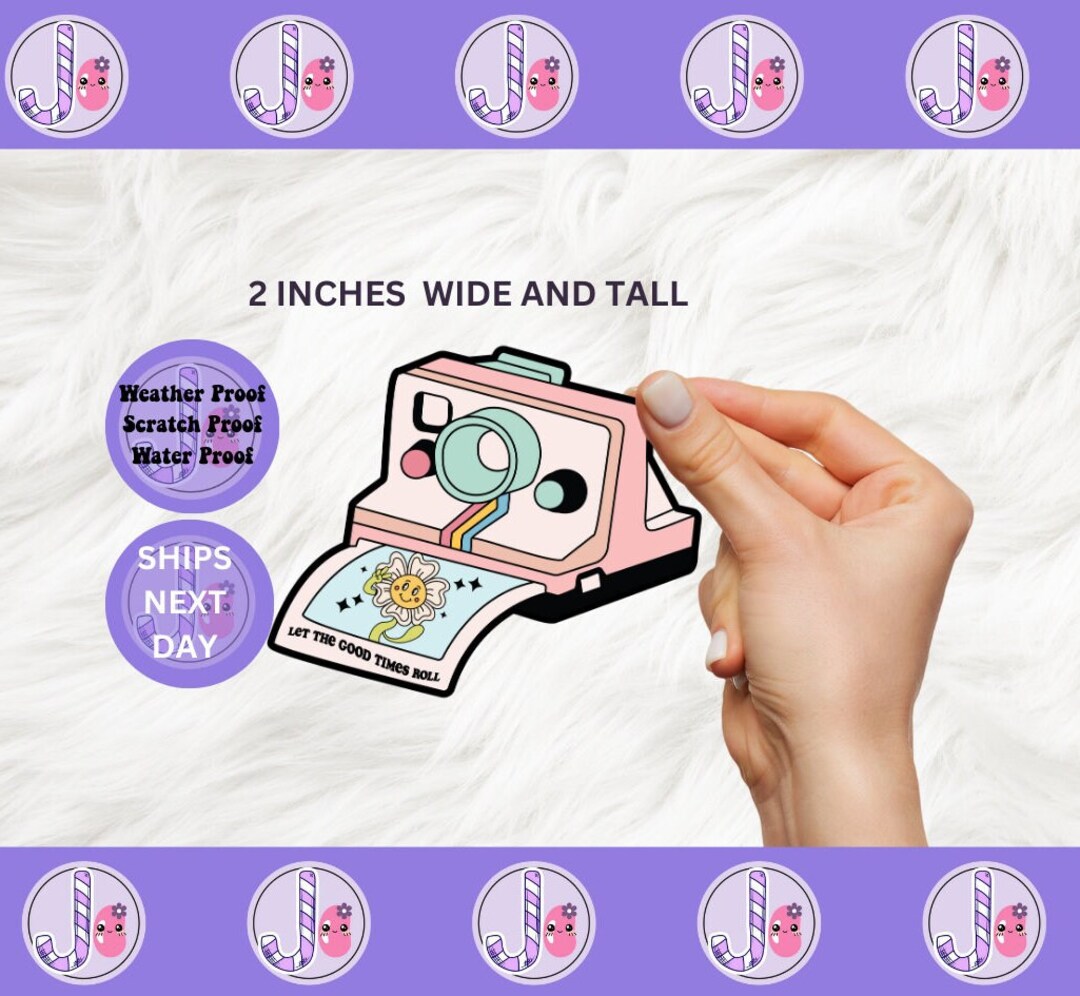 Let The Good Times Roll Sticker Laptop Sticker Notebook Etsy