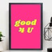 Good 4 U Print | Olivia Rodrigo Inspired Wall Art - Etsy UK