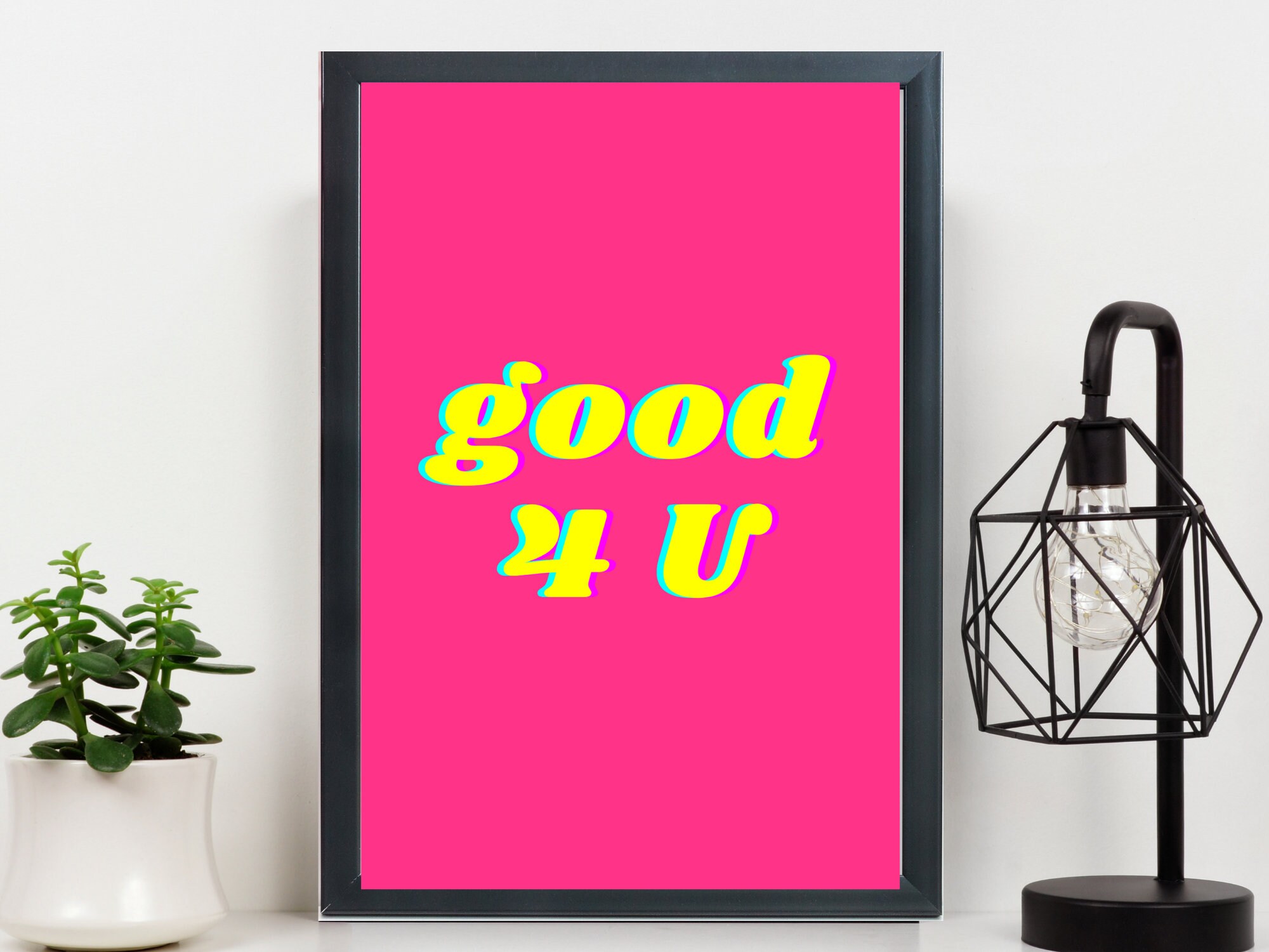 Good 4 U Print | Olivia Rodrigo Inspired Wall Art - Etsy