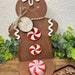 Wooden Gingerbread Tealight Holders, Handmade Christmas Decor ...