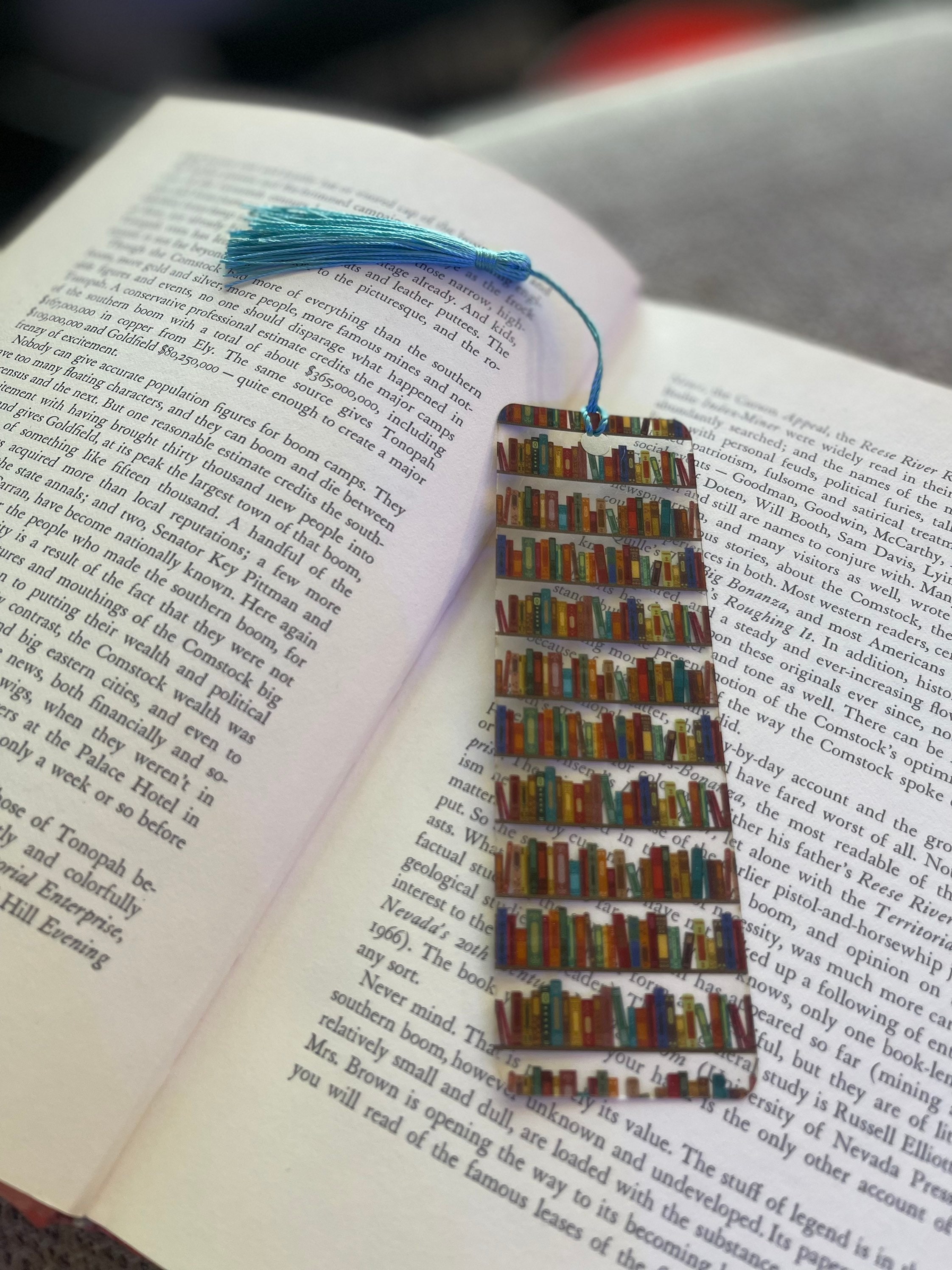 Laser Cut Book Mark, Books, Reading, True Crime Bookmark, Flexcut ...