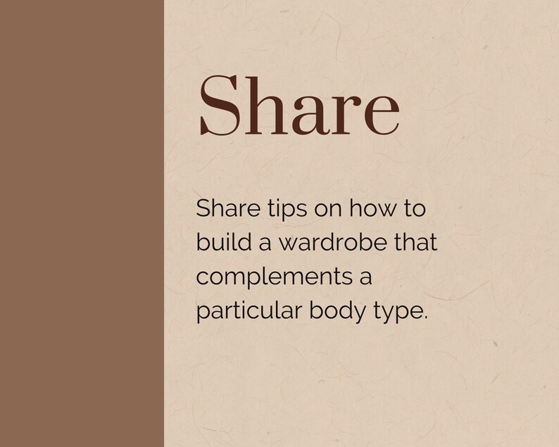 5 Digital Body Type Template | Body Shape Illustrations | Body ...