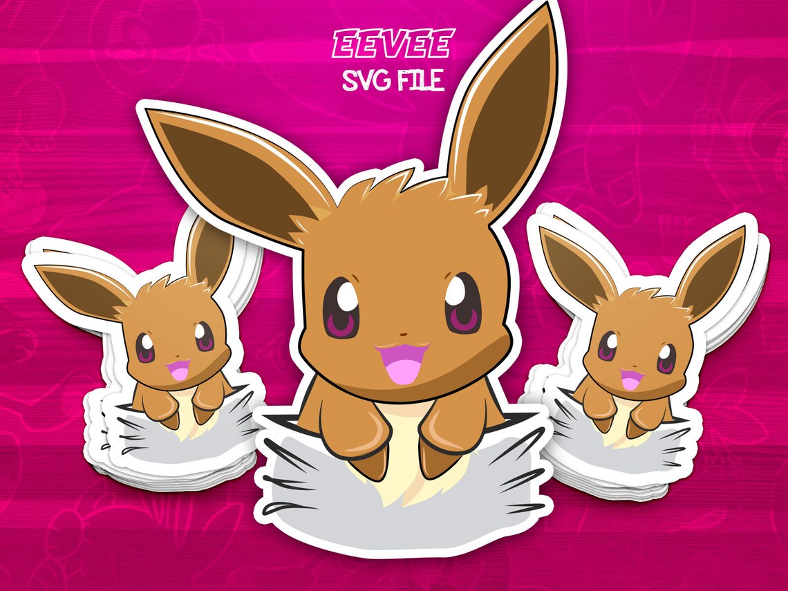 Eevee SVG | Etsy