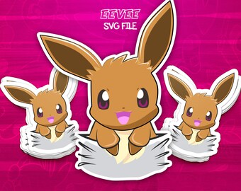 Eevee Svg - Etsy