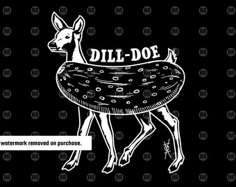 Dill doe svg - Etsy.de