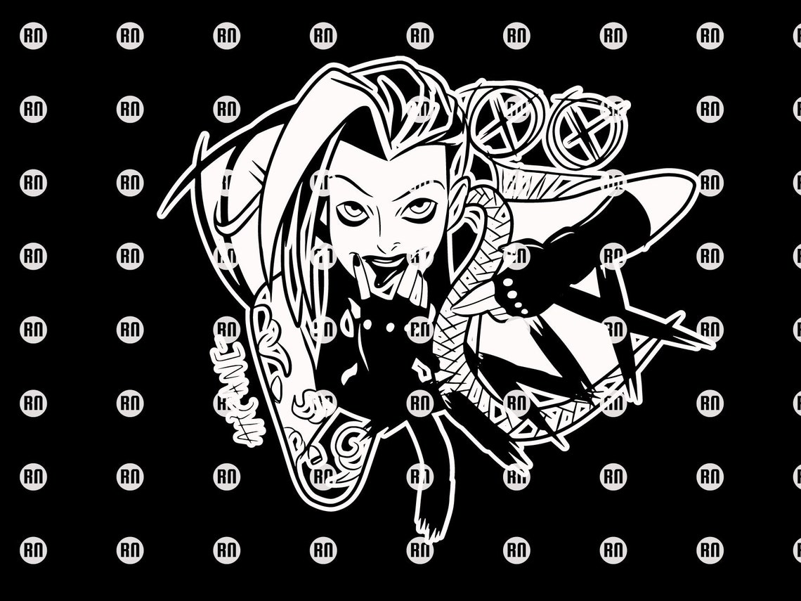 Jinx Arcane LOL Graffiti League of Legends Fan Art Svg - Etsy Canada