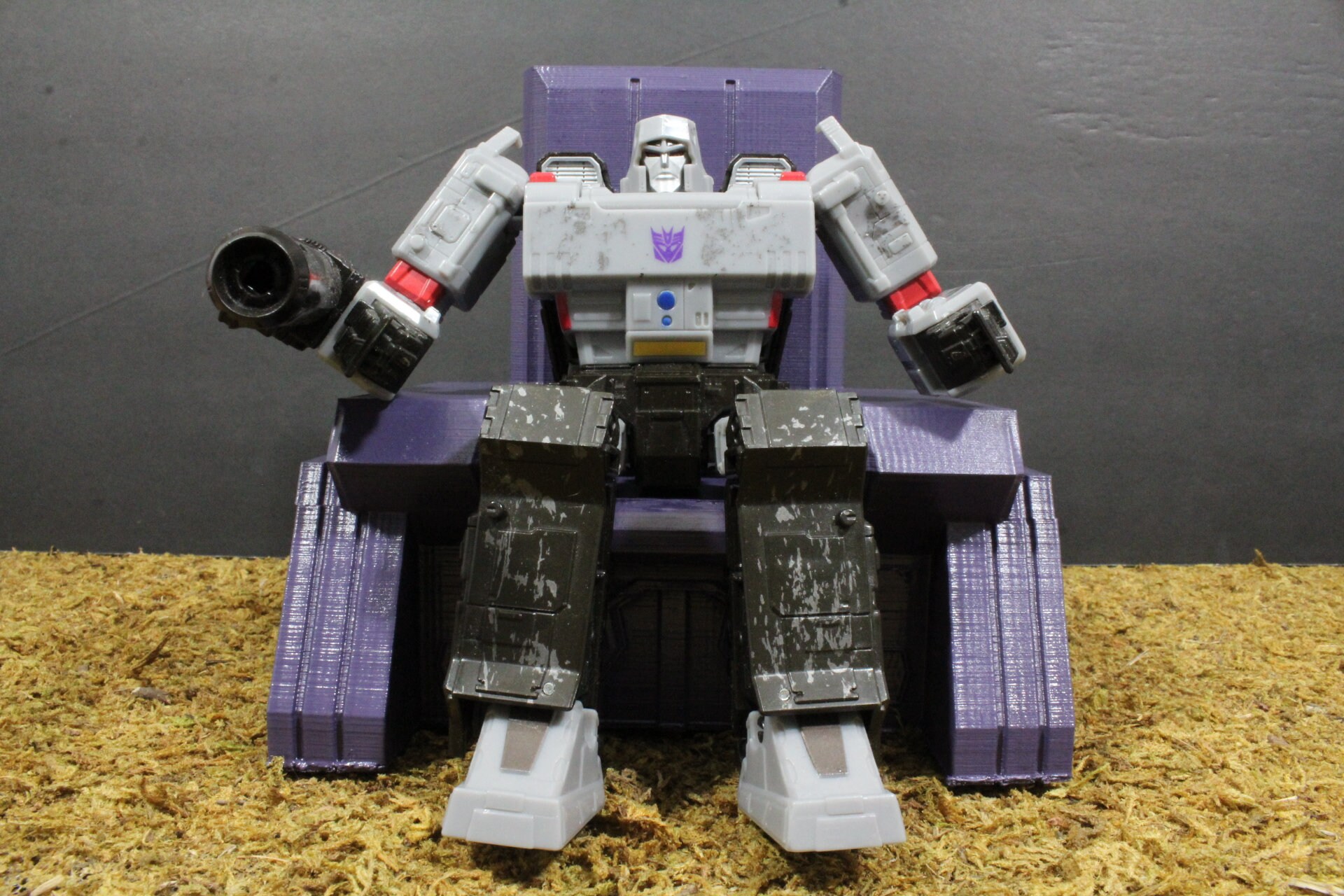 Transformers Megatron Throne Transformers Display Upgrade - Etsy