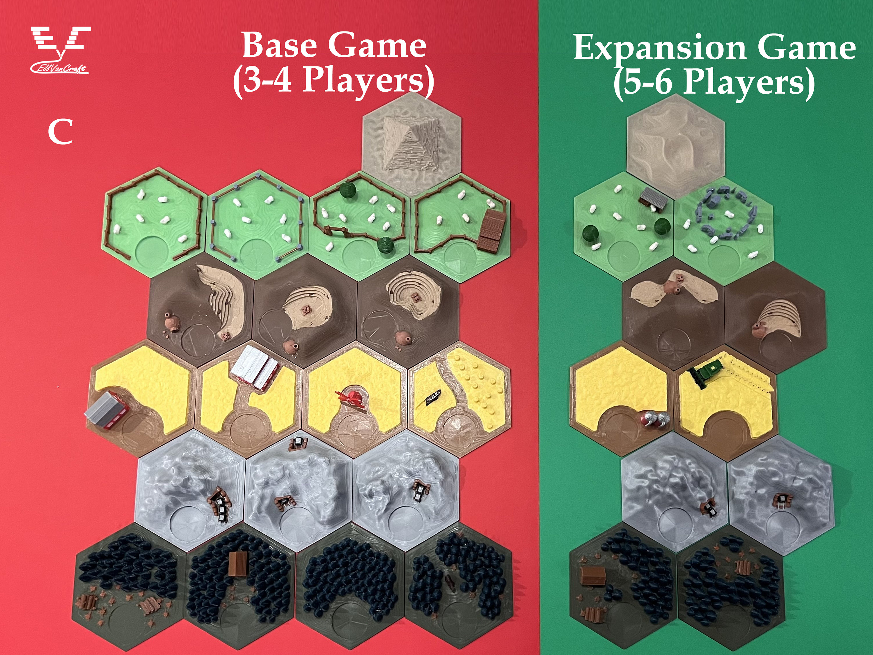 3D Catan Tiles | Etsy Canada