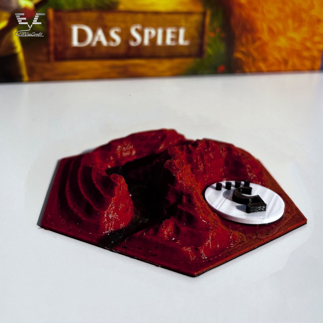 3D Catan Gold Tile - Etsy