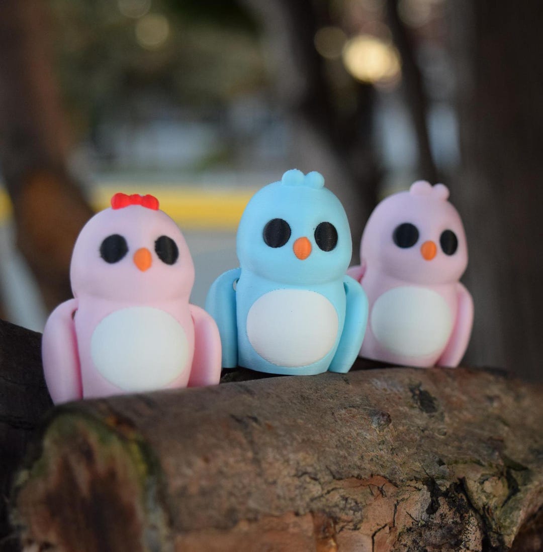 3D Printed Fidget Toys - Love Birds - Etsy