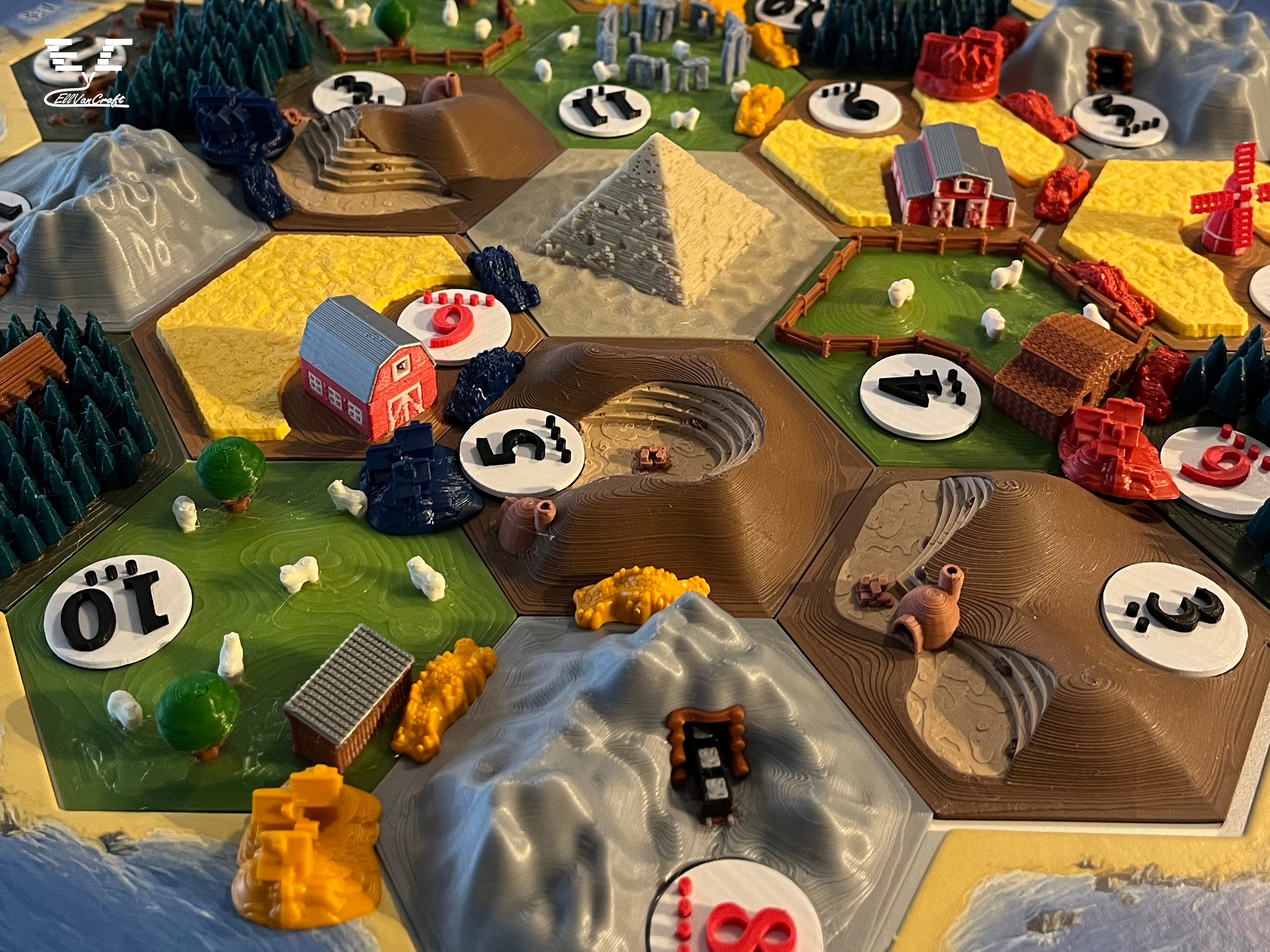 3D Catan Tiles | Etsy Canada