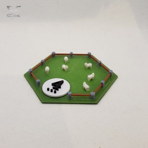 3D Catan Pasture Tile to Produce Wool - Etsy Canada