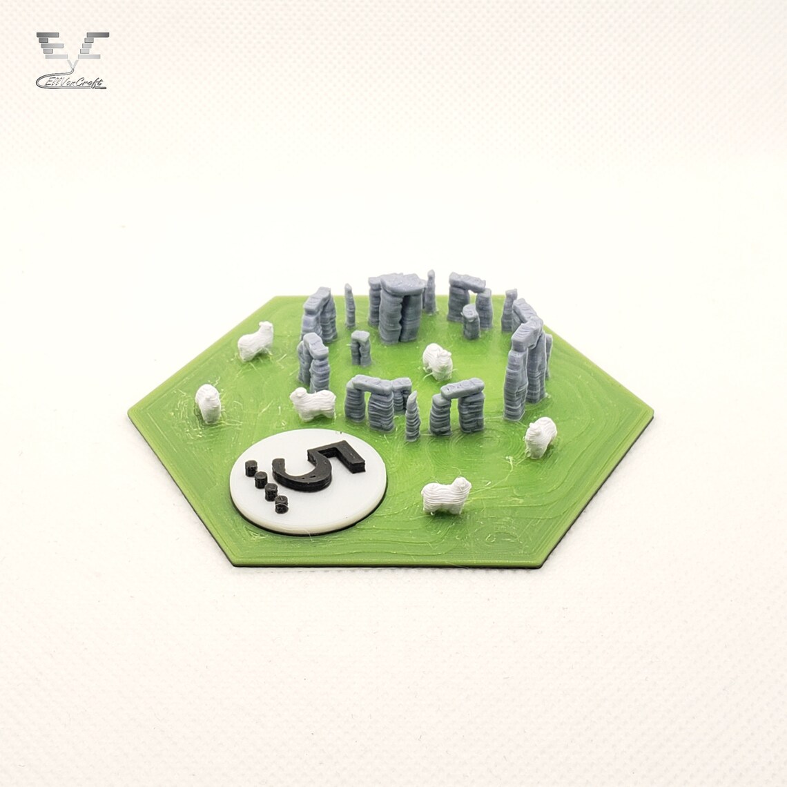 3D Catan Pasture Tile to Produce Wool - Etsy Canada