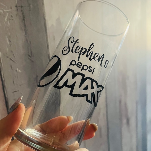 Personalised Pepsi Max Tumbler - Etsy UK