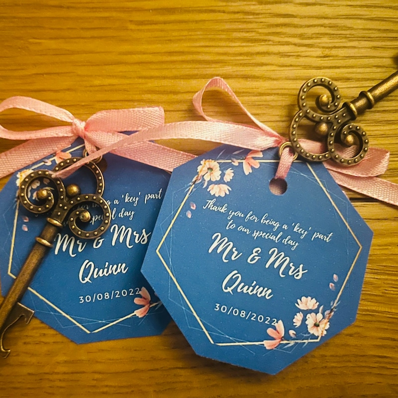 Wedding Favor Keys - Etsy