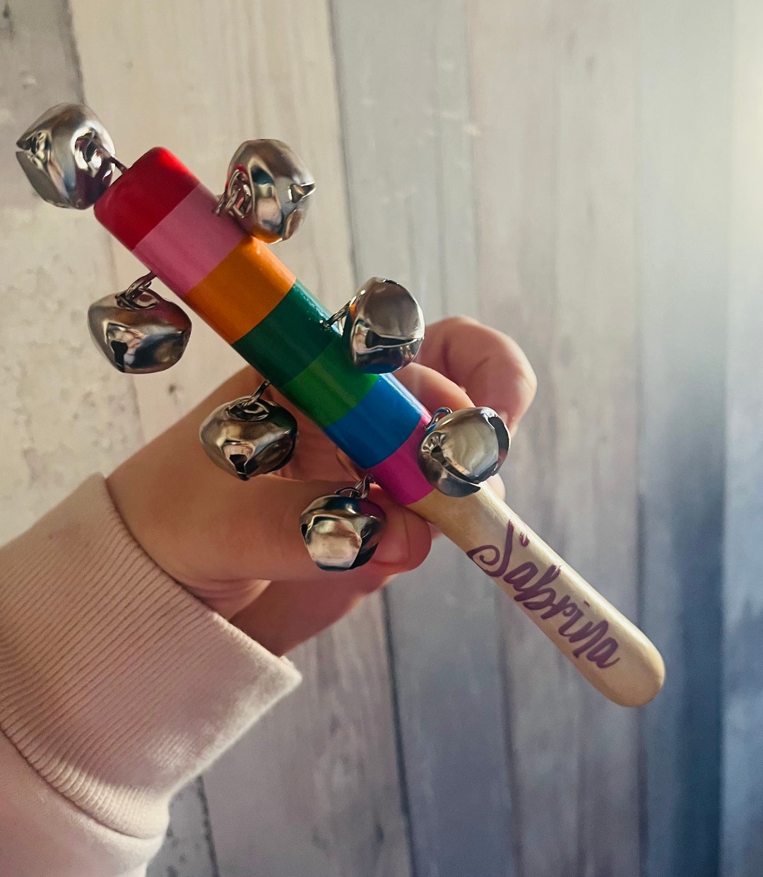 Personalised Bells| Christmas Eve | Hand Bells | Jingle Bells | Sensory ...