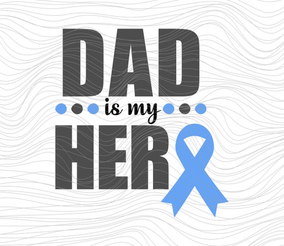 Prostate Cancer Ribbon For Dad