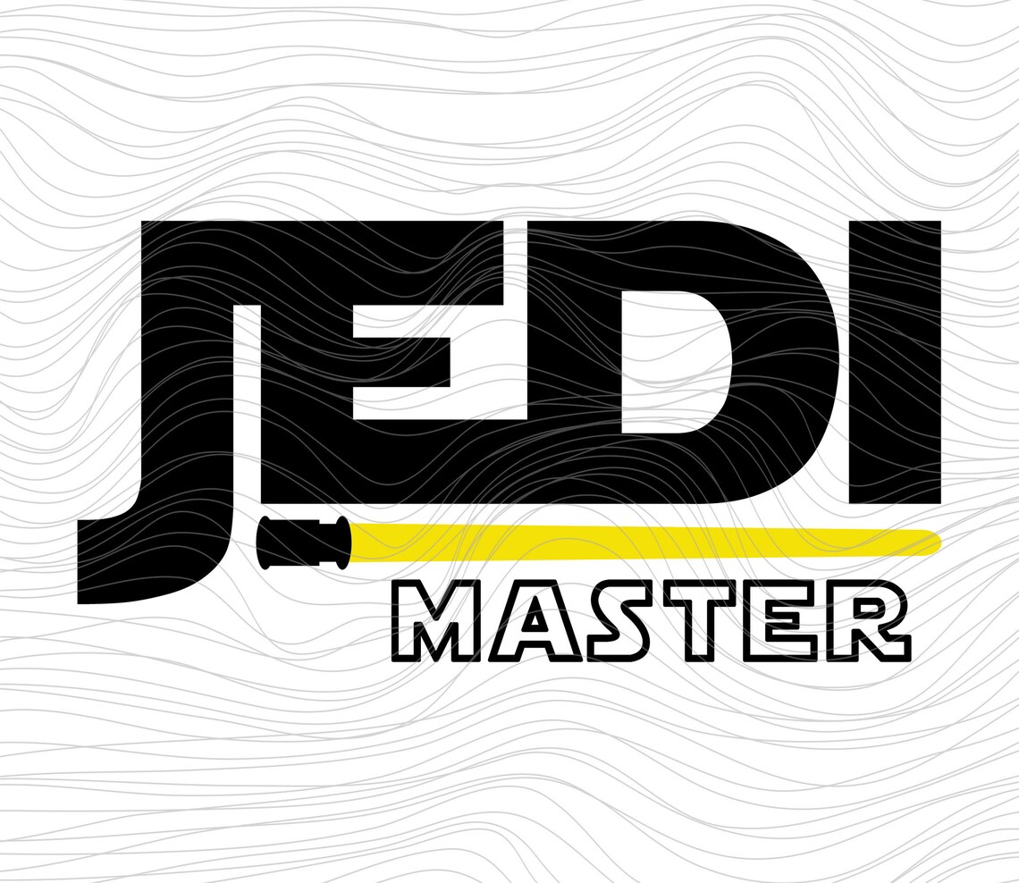 Jedi Master May the Force Be With You Star Wars Darth Vader Saber Light ...