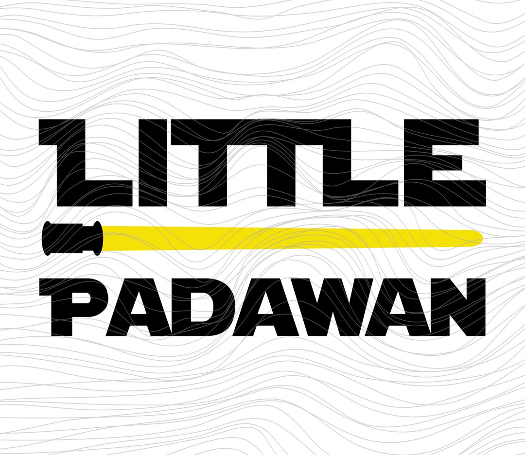 Little Padawan May the Force Be With You Star Wars Darth Vader - Etsy