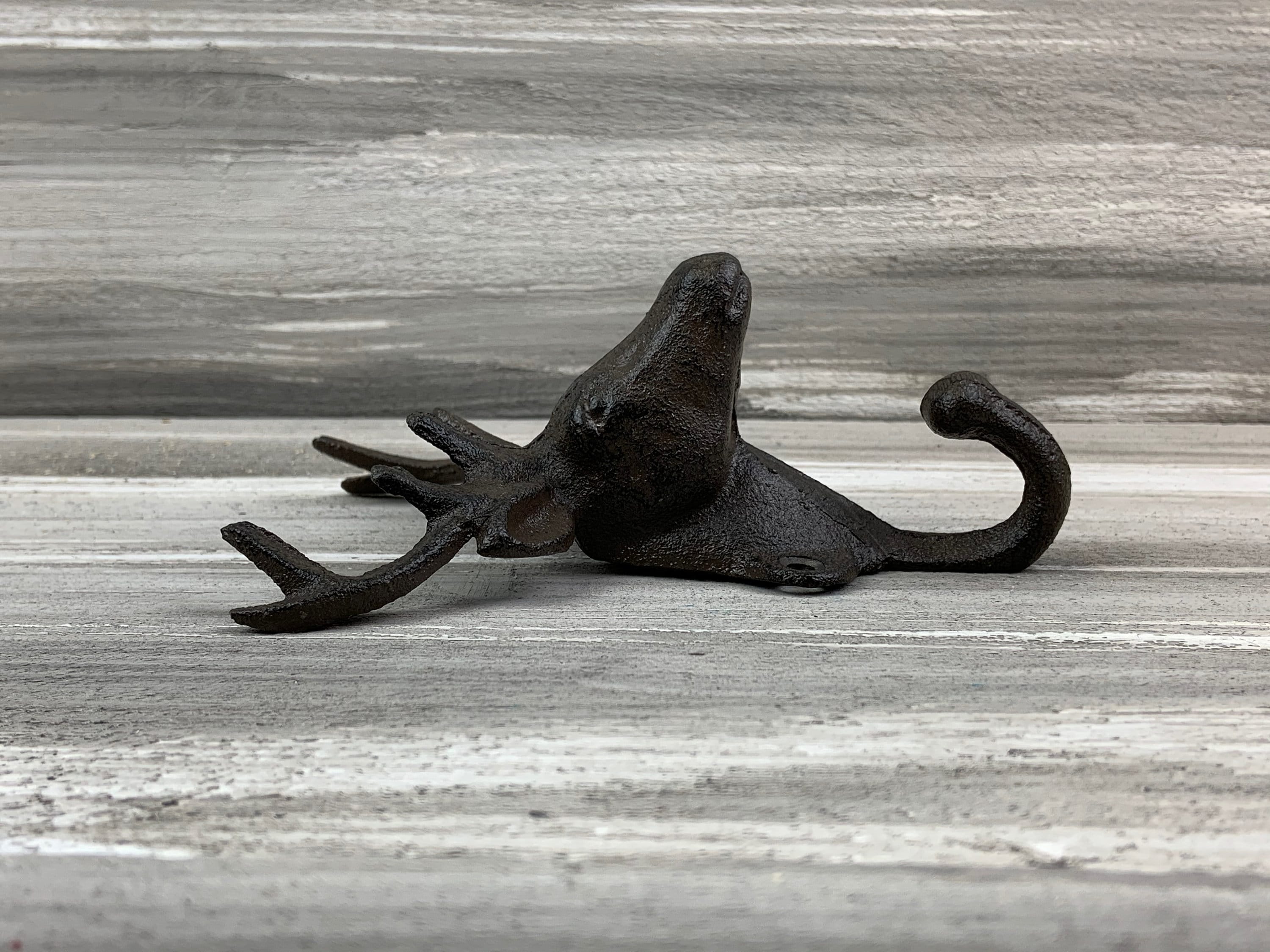 Cast Iron Deer Hook Hook Coat Hook Wall Hook Coat Hanger - Etsy