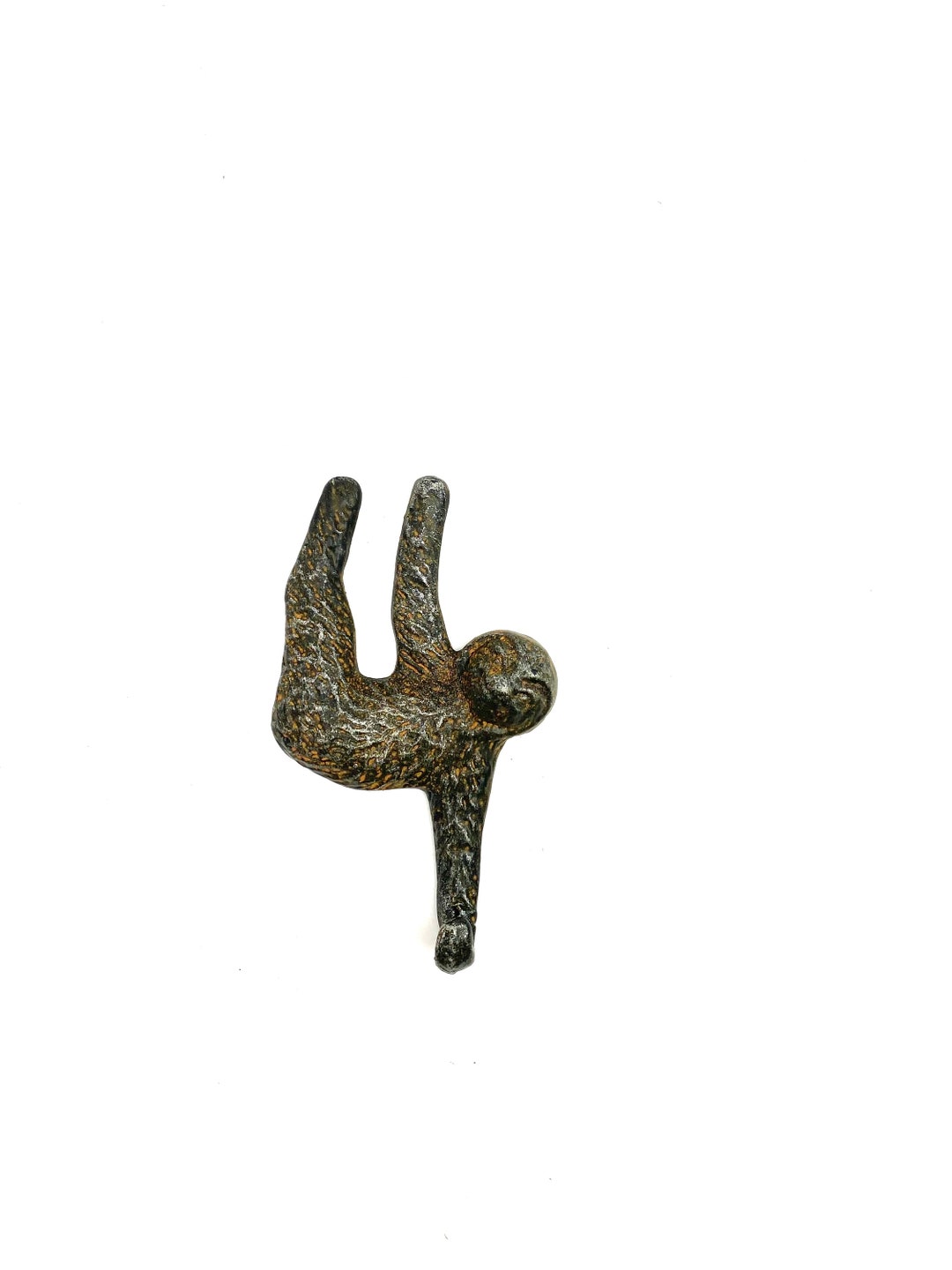 Cast Iron Sloth Hook, Zoo Hook, Hook, Coat Hook, Wall Hook, Coat Hanger ...