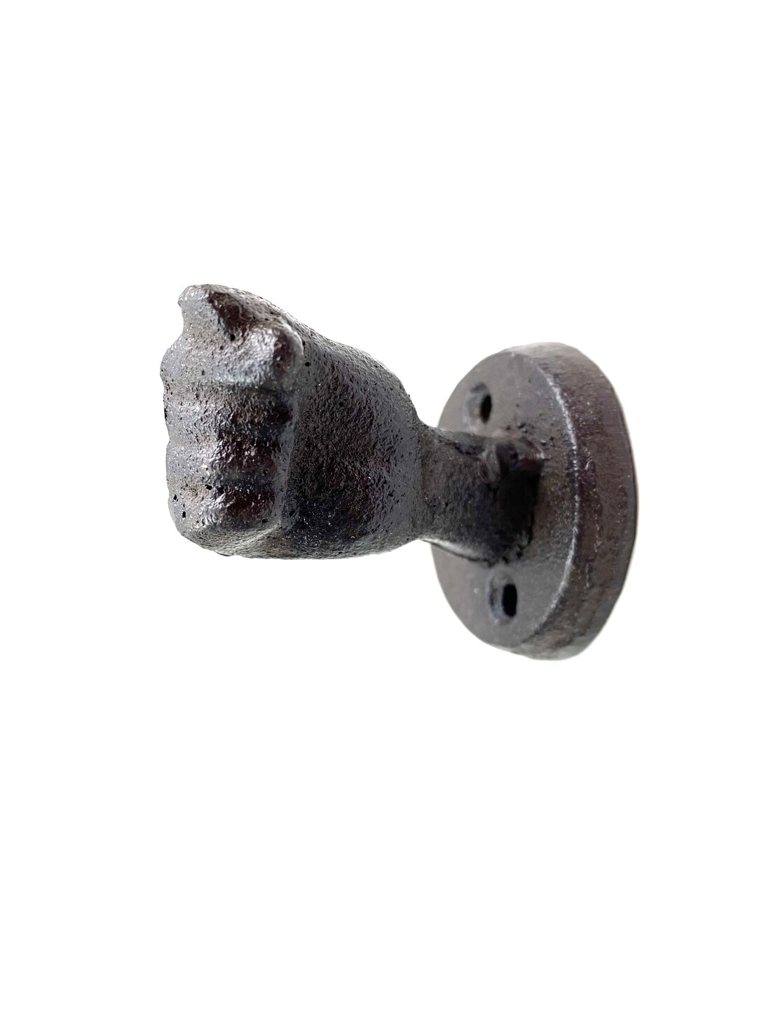 Cast Iron Extra Small Fist Hook Fist Hook Coat Hook Wall - Etsy
