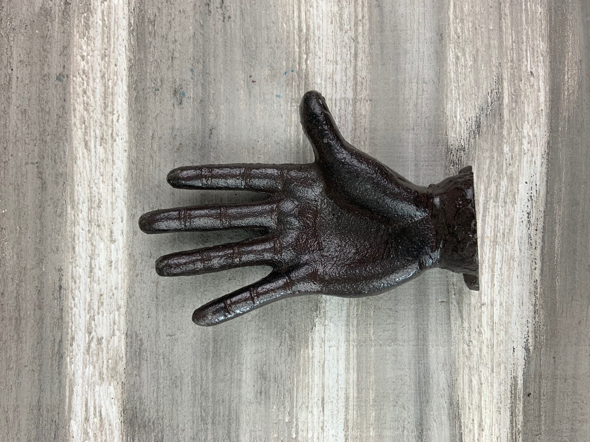 Cast Iron Pair of Hands Hook Hook Coat Hook Wall Hook Cast - Etsy